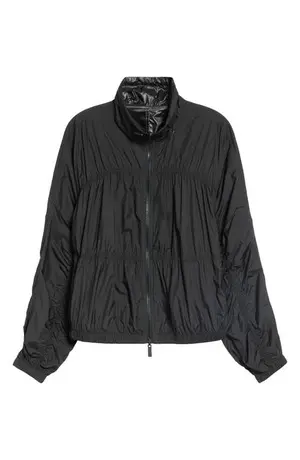 Emporio Armani Gathered Zip Windbreaker