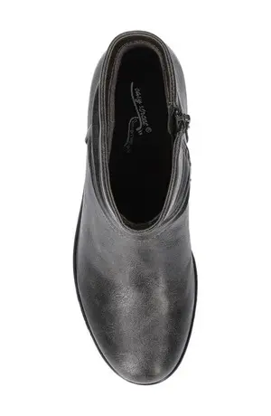 EASY WORKS BY EASY STREET Bess Faux Leather Ankle Boot - Grey