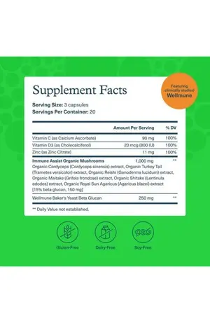 YOUTHEORY Immune Plus Daily Wellness Vegetarian Supplement 60 Veg Caps