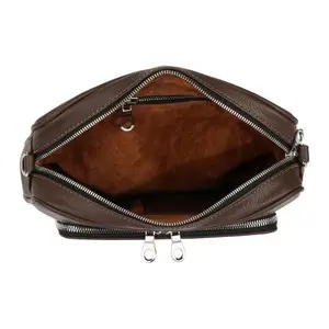LUIS STEVEN West Side Messenger Bag - Brown