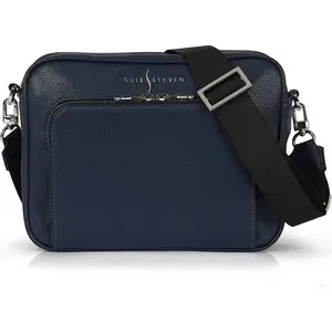 LUIS STEVEN West Side Messenger Bag - Midnite Blue