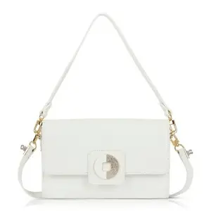 LUIS STEVEN Kelly Shoulder Bag - White