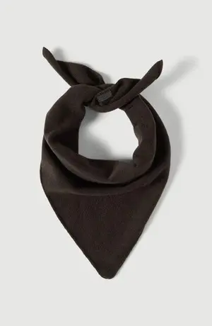 Brunello Cucinelli Cashmere Foulard With Monili - Coffee