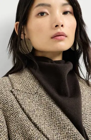 Brunello Cucinelli Cashmere Foulard With Monili