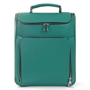 LUIS STEVEN Medium Leather Laptop Pack - Bright Green