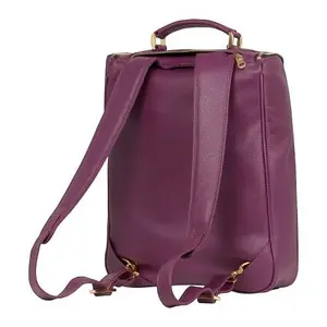 LUIS STEVEN Medium Laptop Pack - Burgundy