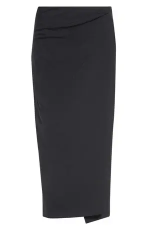 Marella Zampa Virgin Wool Midi Skirt