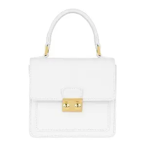 LUIS STEVEN Madie Crossbody Bag - White
