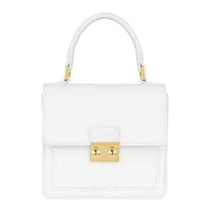 LUIS STEVEN Madie Crossbody Bag - White