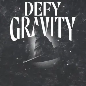 WICKED Defy Gravity Witch Hat Short Sleeve Graphic T-shirt