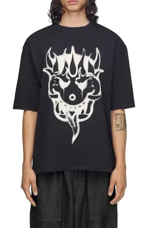 Y3 Chito Graphic Short Sleeve Tee - Black