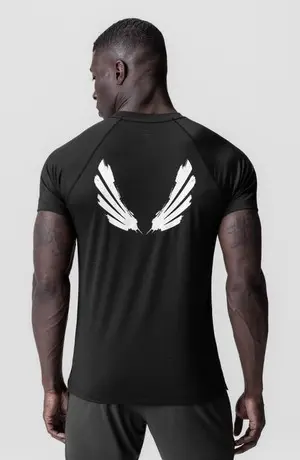 ASRV 3d Lite 2.0 Lycra Brush Wings Fitted Tee