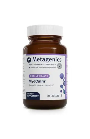 METAGENICS Myocalm Calcium Magnesium Muscle Relaxation Supplement 60 Tablets - None
