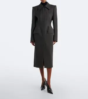 MUGLER Wool Coat