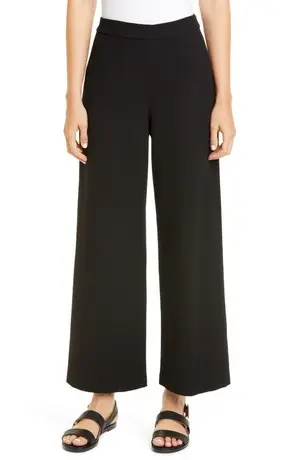 Rosetta Getty Interlock Ankle Wide Leg Pants