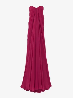 Alexander McQueen Evening Bustier Dress