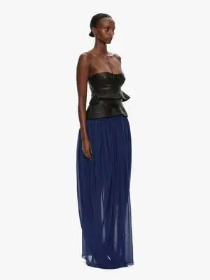Christopher Esber Bellona Moulded Leather Bodice