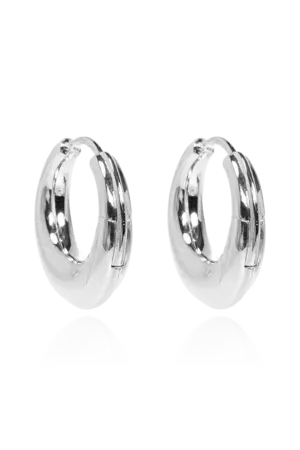 Lié Studio Bonnie" Hoop Earrings In Sterling