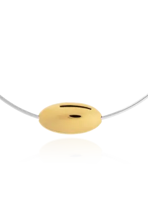 Lié Studio Brass Necklace "scarlet