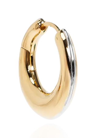 Lié Studio Harper" Two-tone Silver Hoop Earrings