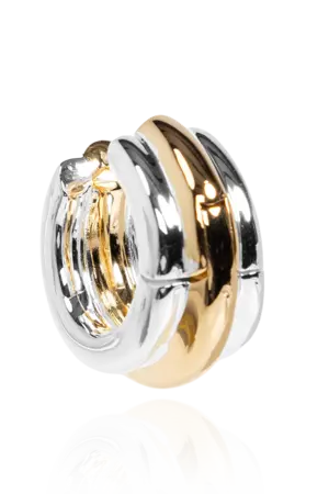 Lié Studio Elenora Two-tone Hoop Earrings