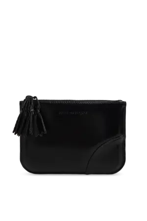 Comme Des Garçons Leather Waist Bag - Black