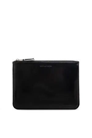 Comme Des Garçons Leather Pouch - Black