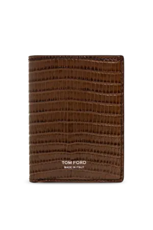 TOM FORD Leather Wallet - Brown
