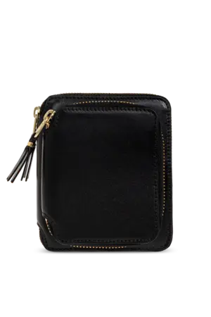 Comme Des Garçons Leather Wallet - Black
