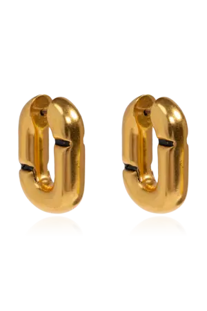 Marc Jacobs Brass Earrings - Gold