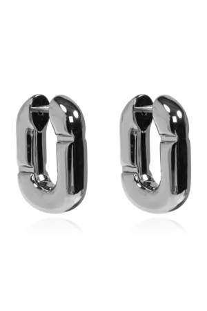 Marc Jacobs Brass Earrings - Silver