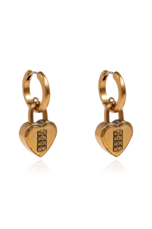 Marc Jacobs Earrings With Pendant - Gold
