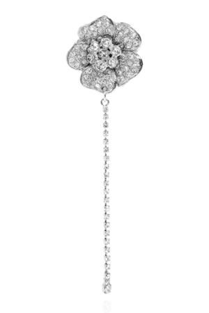 Alessandra Rich Flower-shaped Clip-on Earrings