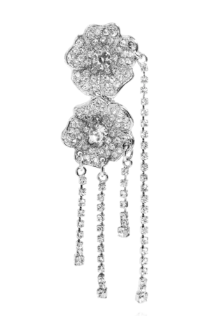 Alessandra Rich Flower-shaped Clip-on Earrings