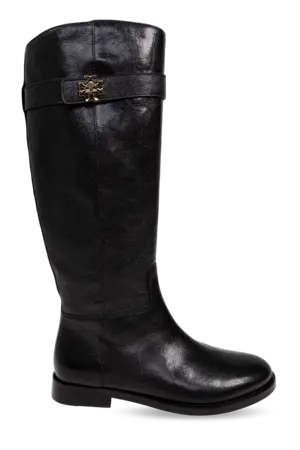 Tory Burch Leather Boots - Black