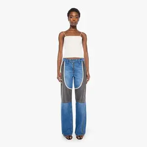 MOTHER Snacks! The Moto Smoothie Sneak Quik Jeans