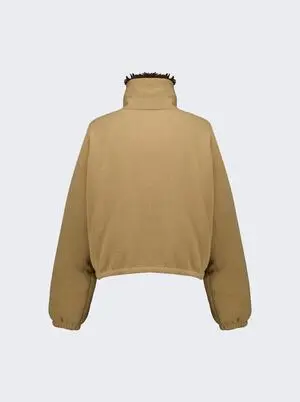 Miu Miu Fleece Jacket Cammello