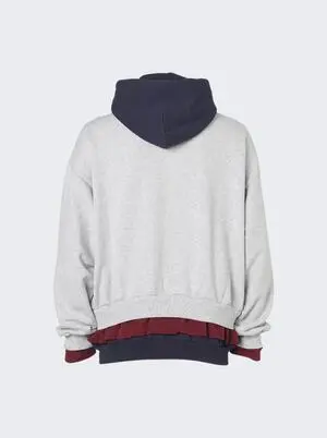 Balenciaga Layered Crewneck Heather