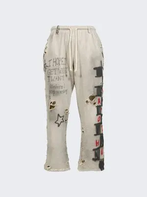 SATOSHI NAKAMOTO Get What I Want Sweatpant Heather
