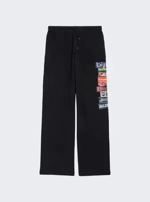 Balenciaga Oversized Baggy Sweatpants - Black