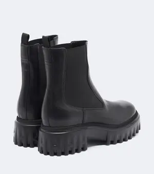 Hogan H700 Leather Chelsea Boots