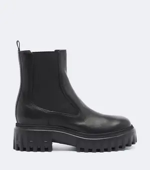 Hogan H700 Leather Chelsea Boots