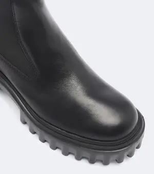 Hogan H700 Leather Chelsea Boots