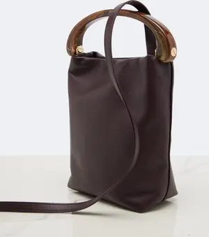 Dries Van Noten Small Leather Top-handle Bag