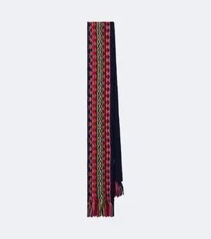 Dries Van Noten Wool Jacquard Scarf - Multicoloured