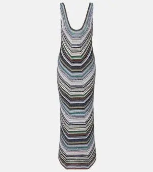 Missoni Striped Lamé Gown - Multicoloured