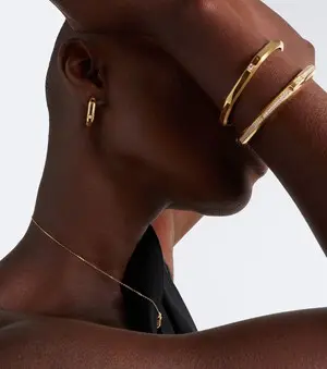 Messika Moderniste Small 18kt Single Hoop Earring With Diamond