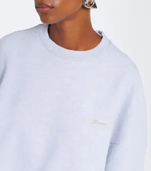 Jacquemus Ruban Cotton Jersey Sweatshirt