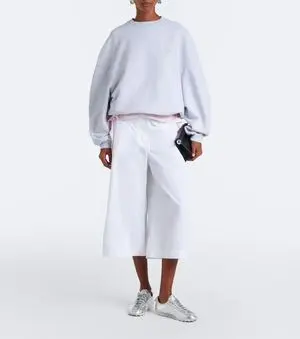 Jacquemus Ruban Cotton Jersey Sweatshirt
