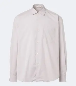 THE ROW Vanja Striped Cotton Shirt
